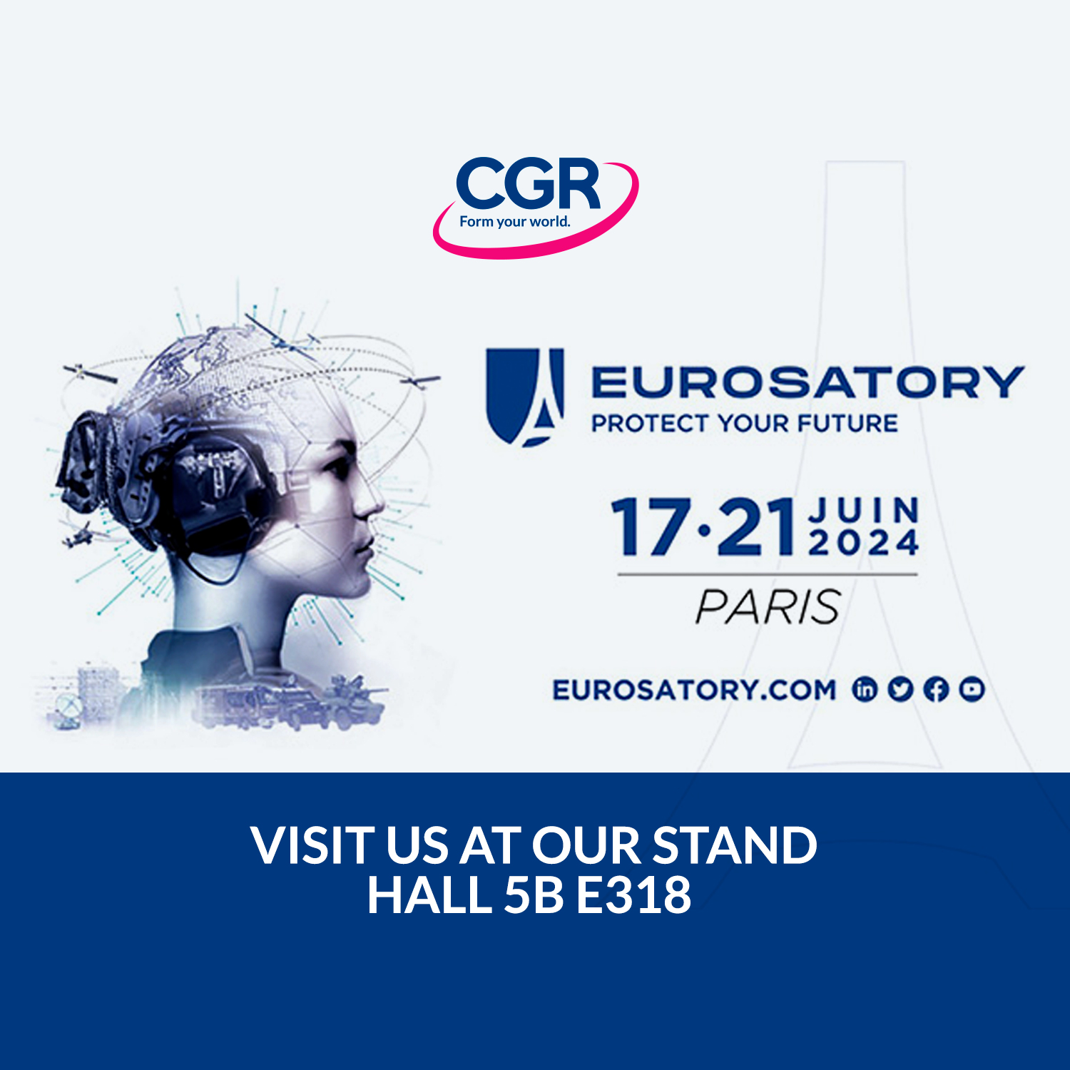 CGR International exhibits at Eurosatory 2024 - CGR