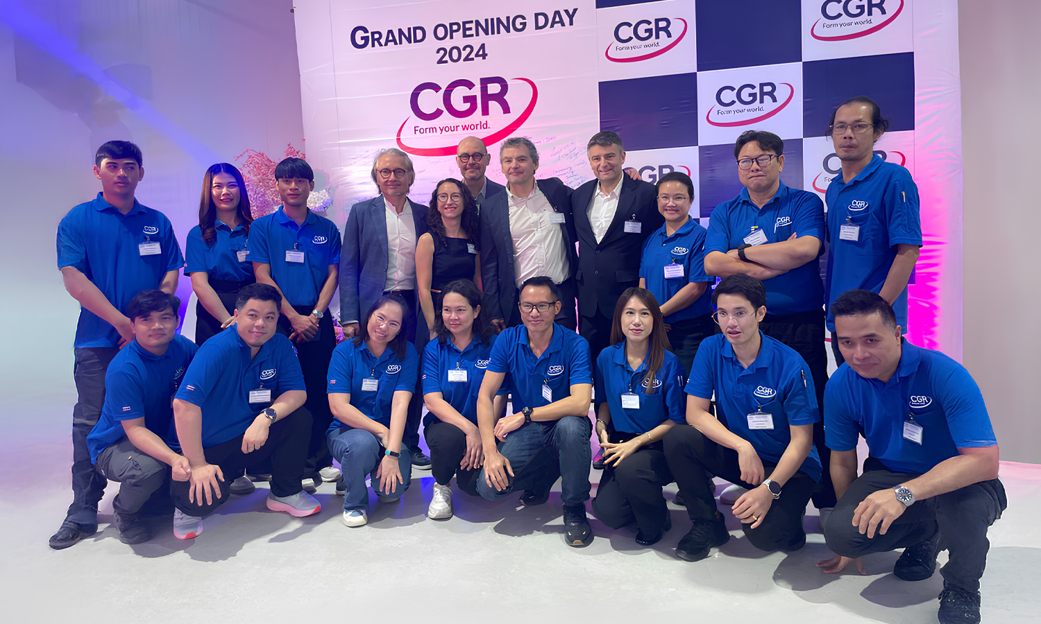 CGR inaugurates its plant in Thailand - CGR