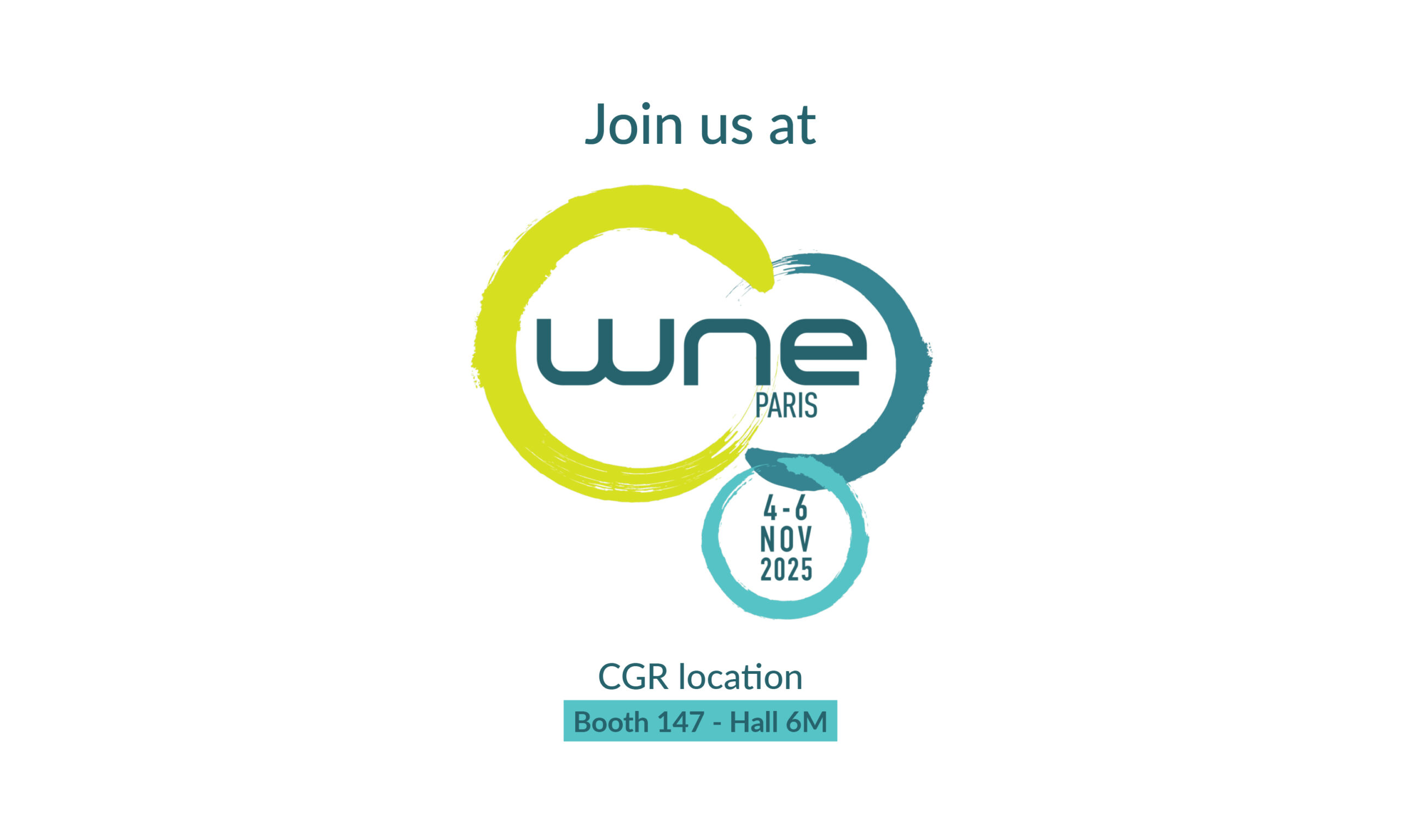 CGR International at WNE 2025 in Paris - CGR